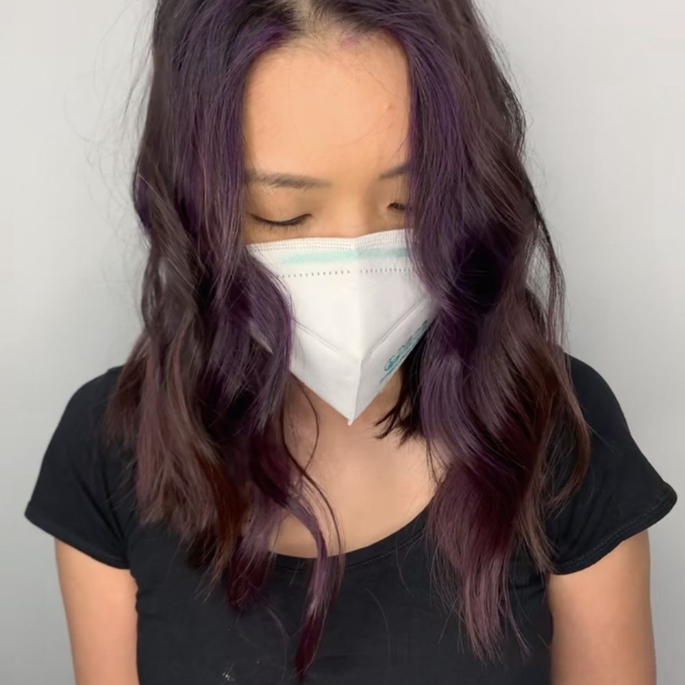 Zelo Purple Hair