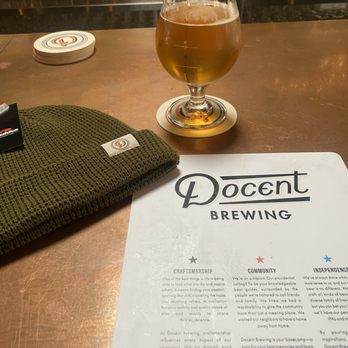 DOCENT BREWING - Updated March 2025 - 41 Photos & 29 Reviews - 3060 ...