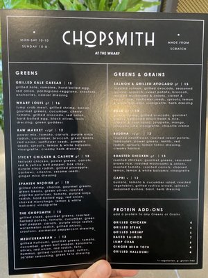 Chopsmith - Salad - 11 District Sq SW, Washington, DC - Restaurant ...