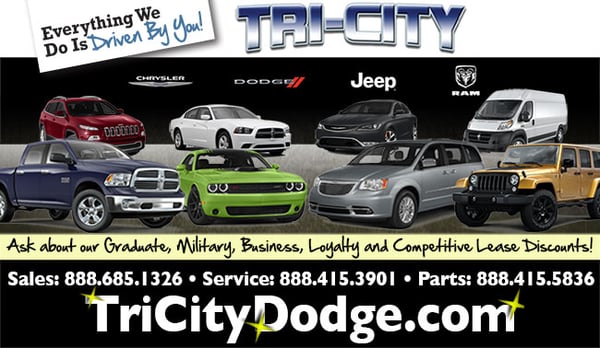 TRI-CITY CHRYSLER DODGE JEEP RAM - Updated May 2026 - 40 Reviews - 189 ...