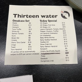 THIRTEEN WATER - Updated July 2024 - 1415 Photos & 204 Reviews - 208 E ...