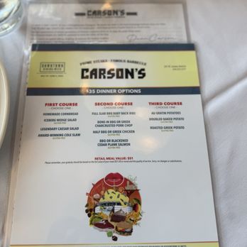 CARSON’S RIBS - Updated October 2025 - 400 Photos & 384 Reviews - 301 W ...