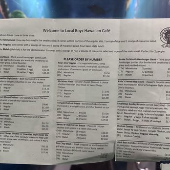 LOCAL BOYZ HAWAIIAN CAFE - Updated December 2025 - 87 Photos & 452 ...