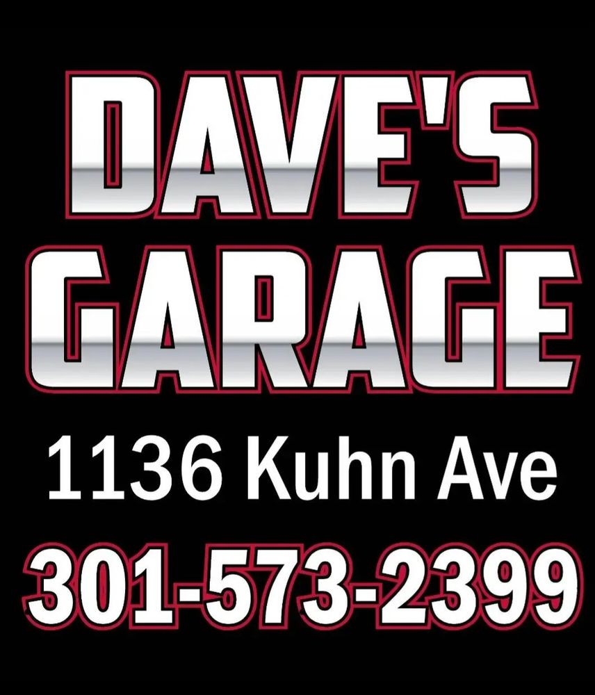 DAVE’S GARAGE - Updated September 2025 - 1136 Kuhn Ave, Hagerstown ...