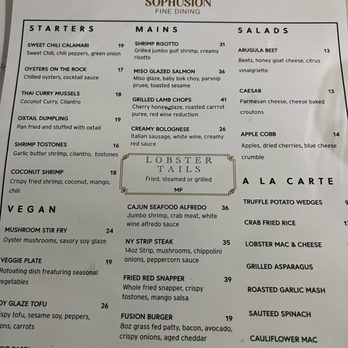 SOPHUSION FINE DINING - Updated December 2025 - 142 Photos & 55 Reviews ...