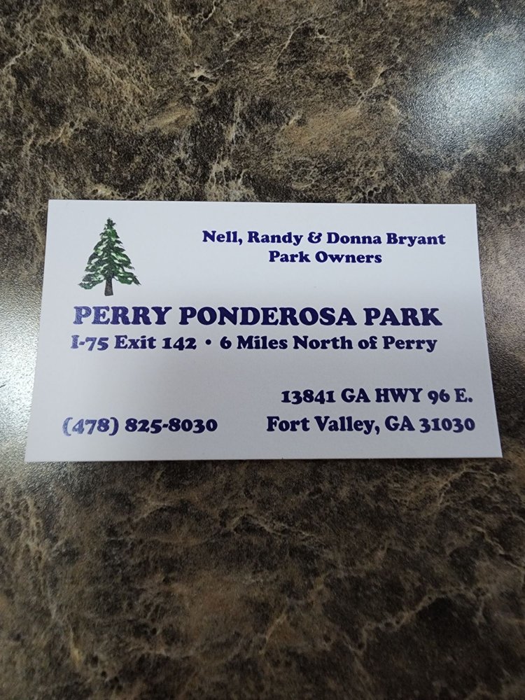 PERRY PONDEROSA PARK - Updated July 2025 - 13841 GA Hwy 96 E, Fort ...