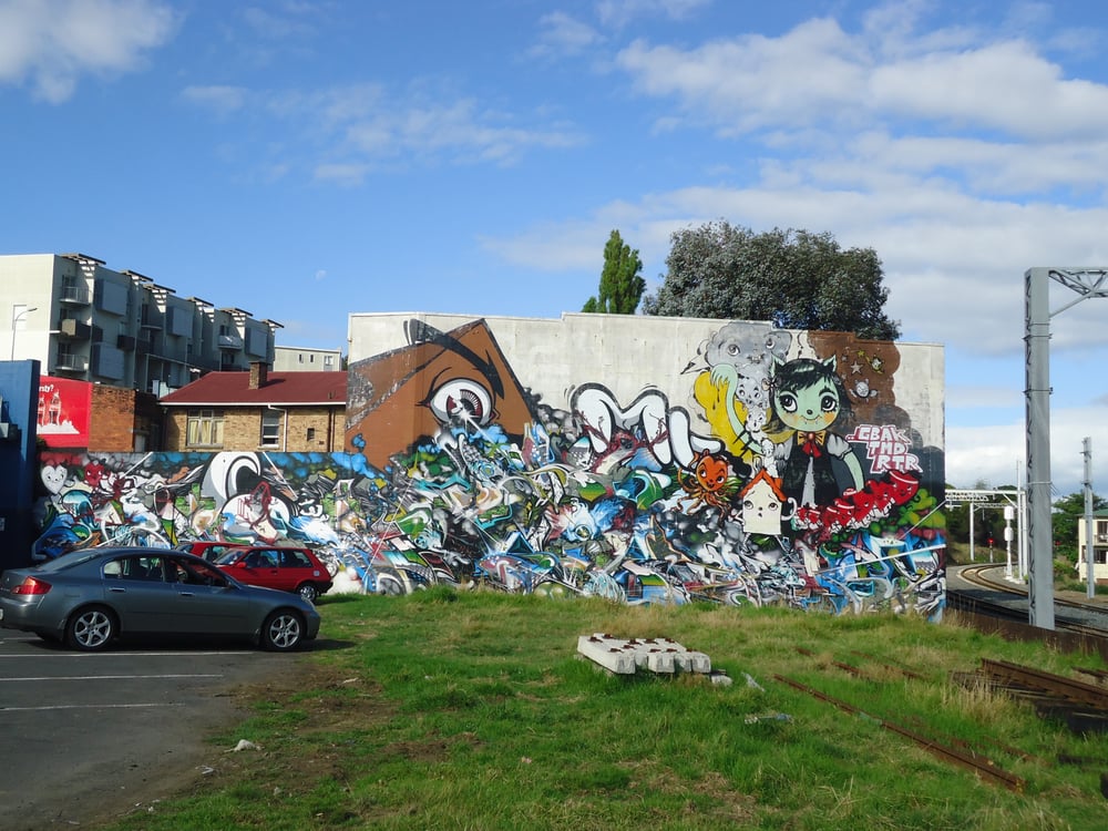 LOCAL GRAFFITI ART - Cnr New North Road and Morningside Drive, Auckland ...