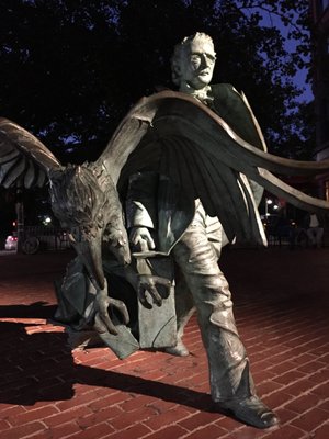 EDGAR ALLAN POE STATUE - Updated May 2024 - 24 Photos - 160 Boylston St ...