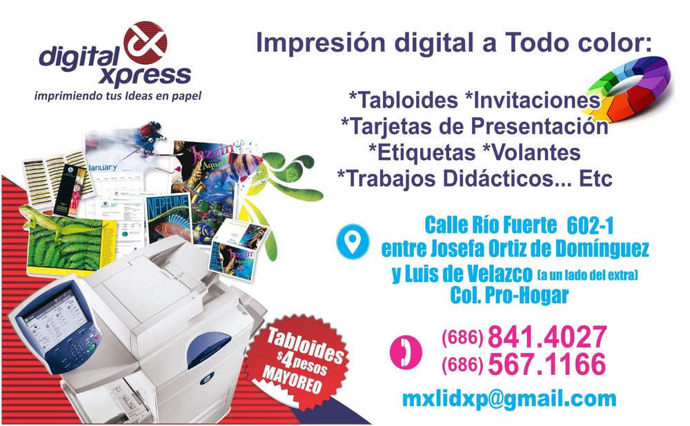 DIGITAL XPRESS - Updated June 2024 - Calle Río Fuerte 602, Mexicali ...