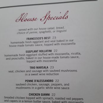 FRANCESCO’S PIZZERIA & RESTAURANT - Updated December 2025 - 18 Photos ...