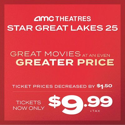 AMC STAR GREAT LAKES 25 - Updated December 2025 - 74 Photos & 150 ...