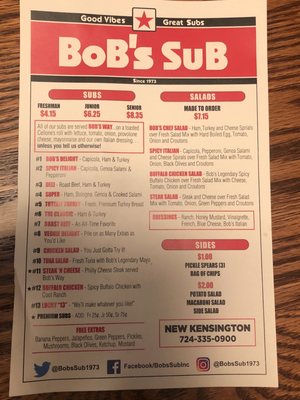 BOB’S SUB - Updated October 2025 - 35 Photos & 35 Reviews - 87 Tarentum ...