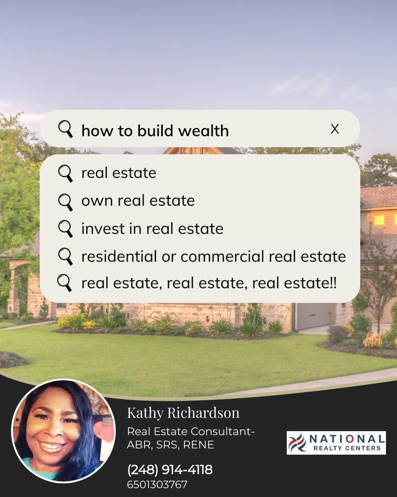 KATHY RICHARDSON - NATIONAL REALTY CENTERS - Updated December 2024 - Contact Agent - Birmingham ...