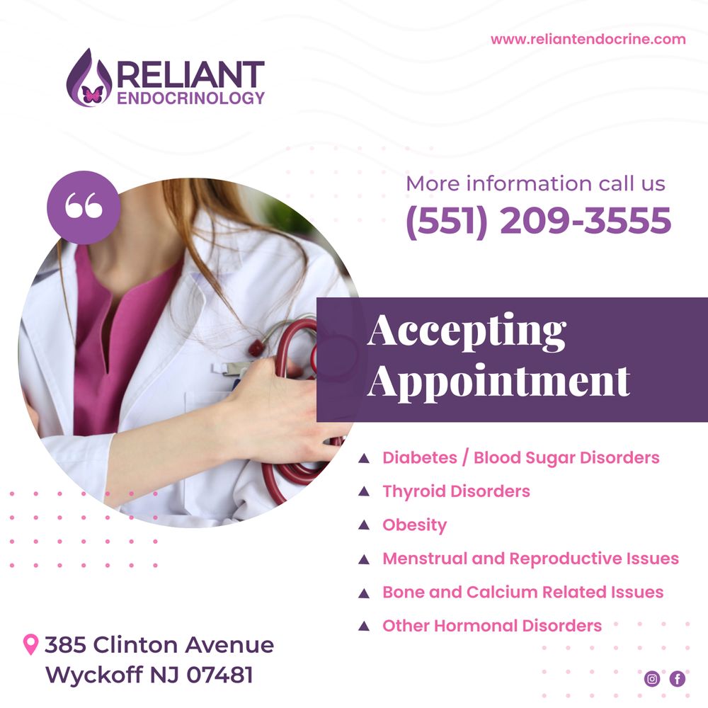 RELIANT ENDOCRINOLOGY - SUHALIA BAKERYWALA - Updated December 2025 ...