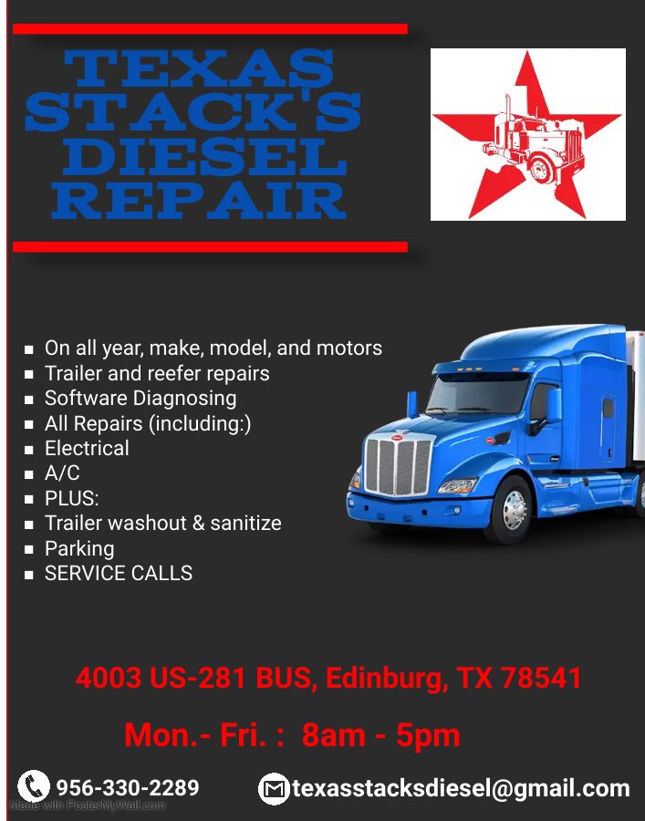 TEXAS STACK’S DIESEL REPAIR - Updated August 2025 - Request a Quote ...