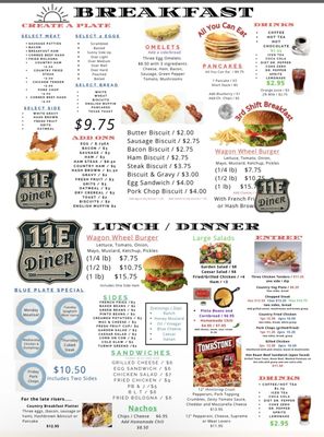 11E DINER - Updated July 2025 - 1406 W Jackson Blvd, Jonesborough ...