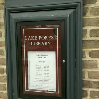 LAKE FOREST LIBRARY - Updated January 2026 - 33 Photos & 10 Reviews ...