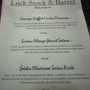 LOCK STOCK & BARREL - Updated June 2025 - 102 Photos & 243 Reviews ...