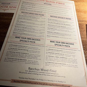 BACCHUS - Updated December 2025 - 119 Photos & 173 Reviews - 33 2nd St ...