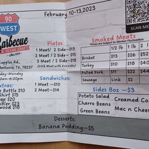 90 WEST BARBEQUE - 647 Cupples Rd, San Antonio, Texas - Barbeque ...
