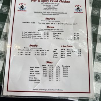 GUS’S WORLD FAMOUS FRIED CHICKEN - SAN MARCOS - Updated August 2025 ...