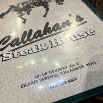 CALLAHAN’S STEAK HOUSE - Updated December 2025 - 104 Photos & 108 ...