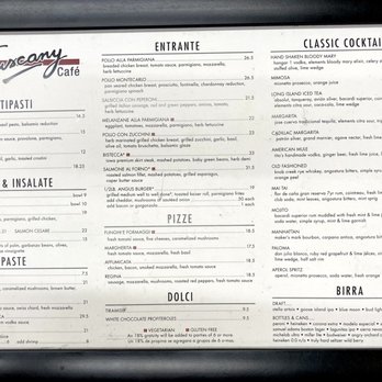 Tuscany menu store