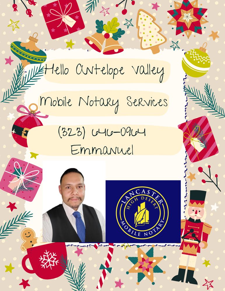 LANCASTER HIGH DESERT MOBILE NOTARY - Updated February 2026 - 91 Photos - Lake Los Angeles ...