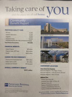 PHYSICIANS REGIONAL MEDICAL CENTER - PINE RIDGE - Updated December 2025 ...