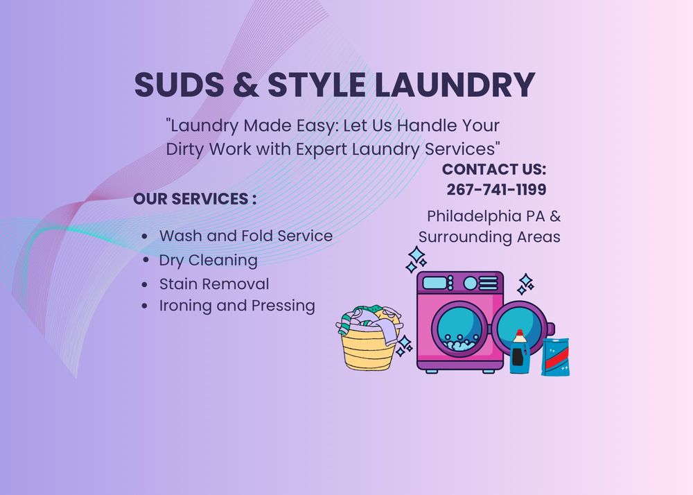 SUDS & STYLE LAUNDRY - Request a Quote - Philadelphia, Pennsylvania ...