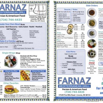 FARNAZ MEDITERRANEAN GRILL - Updated September 2025 - 48 Photos & 12 ...