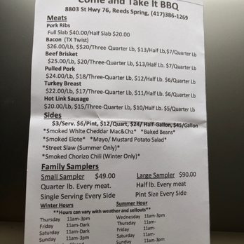 COME AND TAKE IT BBQ - Updated April 2024 - 40 Photos & 25 Reviews ...