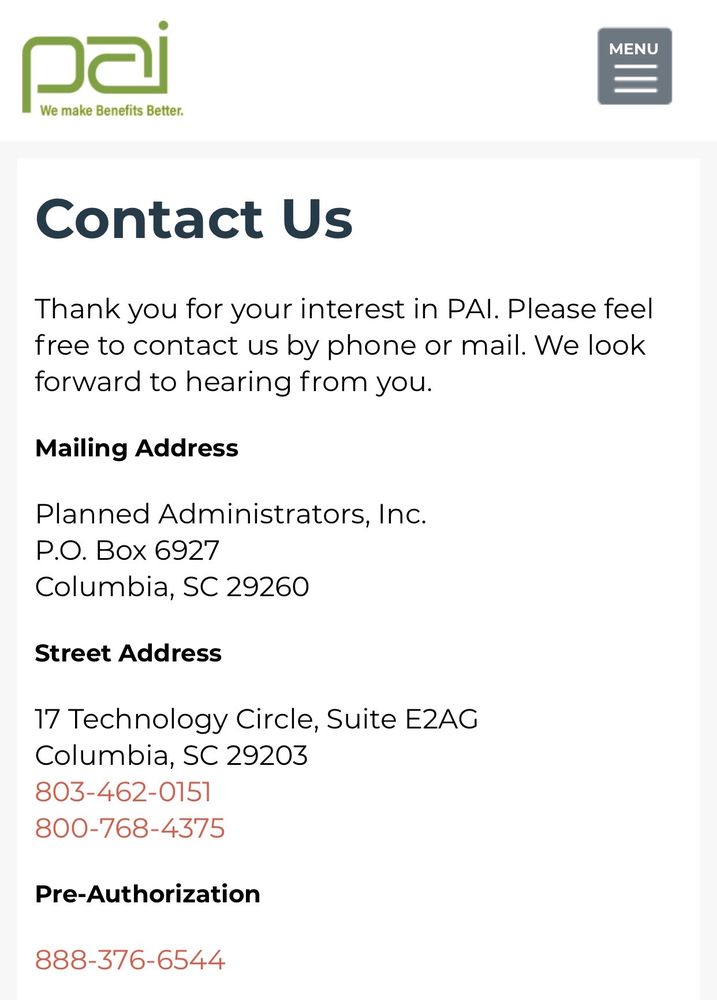 PLANNED ADMINISTRATOR - Updated February 2025 - Columbia, South ...