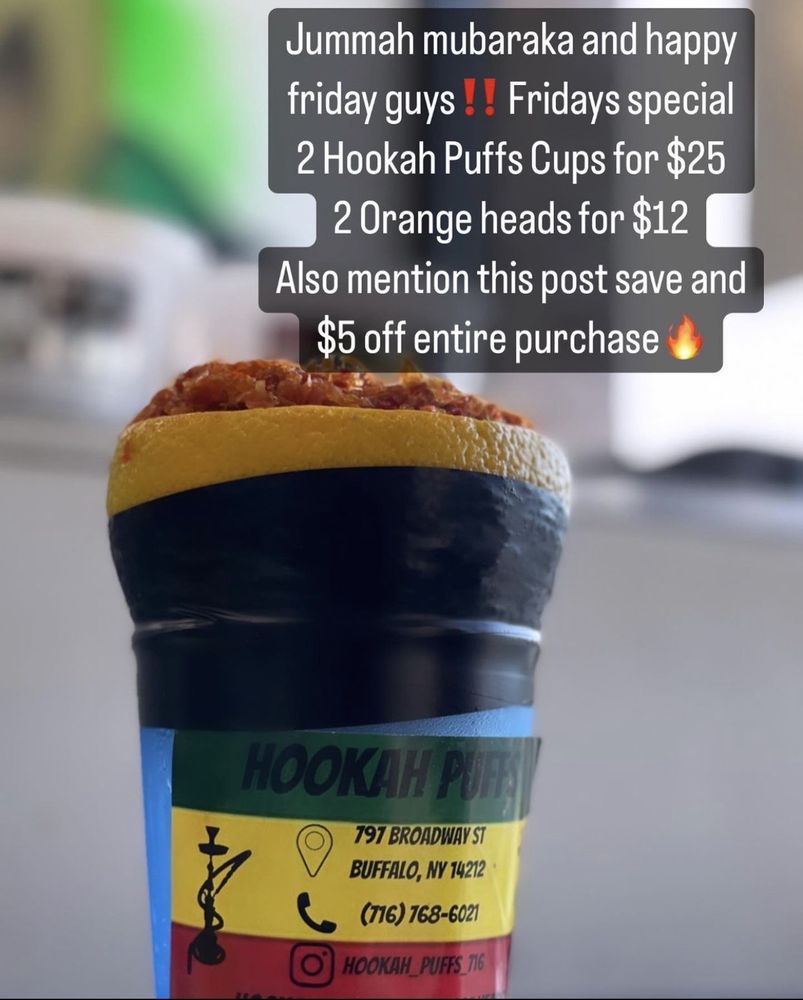 HOOKAH PUFFS - Updated October 2025 - 14 Photos - 797 Broadway St ...