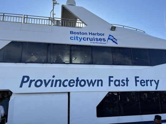 PROVINCETOWN FAST FERRY - Updated January 2026 - 29 Photos & 36 Reviews - 63 Long Wharf, Boston ...