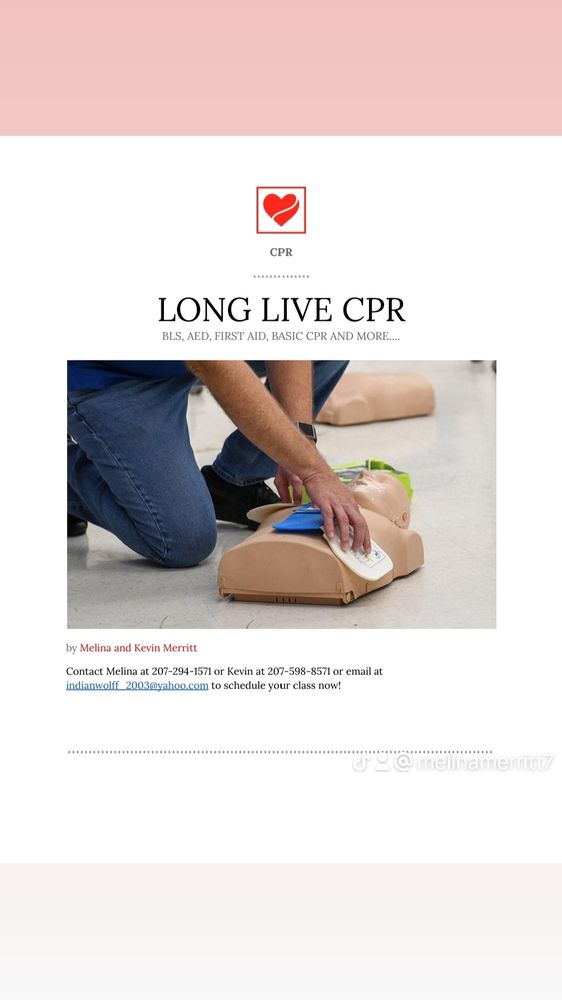 LONG LIVE CPR - Addison, Maine - CPR Classes - Phone Number - Yelp