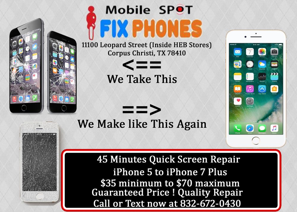 MOBILE SPOT - IFIX PHONES - Updated May 2026 - 11100 Leopard St, Corpus ...