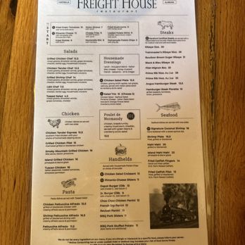 FREIGHT HOUSE RESTAURANT - Updated August 2024 - 148 Photos & 142 ...