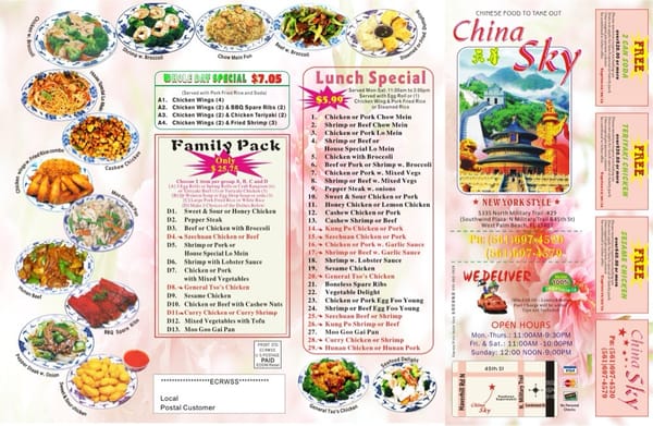 CHINA SKY TAKE OUT - Updated April 2025 - 24 Photos & 53 Reviews - 5335 ...
