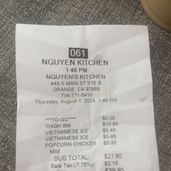 NGUYEN’S KITCHEN - Updated February 2025 - 3680 Photos & 2660 Reviews ...