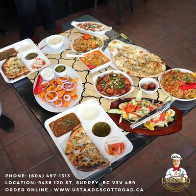 USTAAD G INDIAN CUISINE - 33 Photos - 9436 120 Street, Surrey, British ...