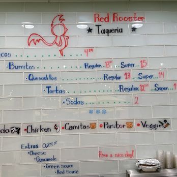 RED ROOSTER TAQUERIA - Updated July 2025 - 15 Photos & 11 Reviews - 200 ...