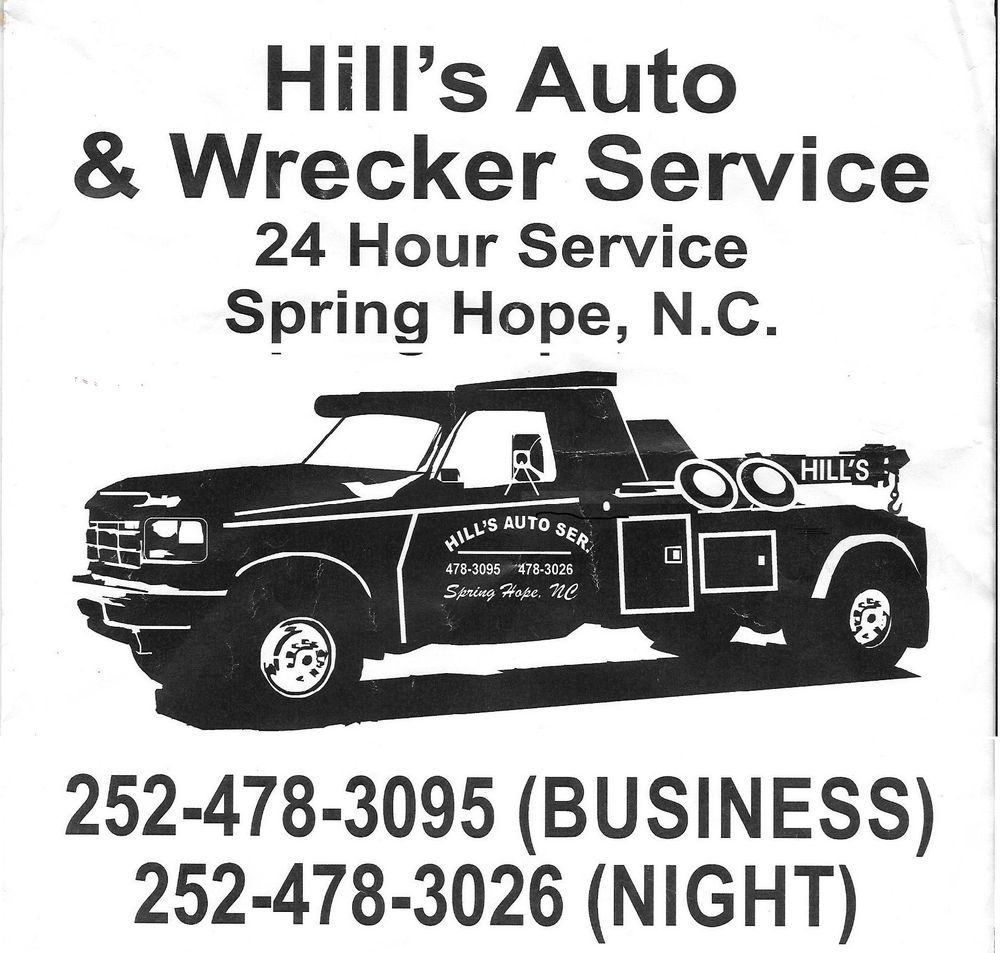 HILL’S AUTO SERVICE - Updated October 2025 - 112 W Nash St, Spring Hope ...