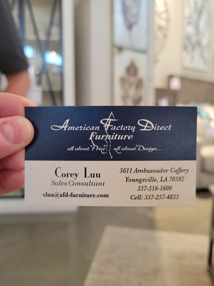 AMERICAN FACTORY DIRECT - Updated December 2025 - 5611 Ambassador ...