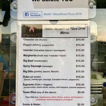 ROLLIN’ WOODFIRED PIZZA DFW - Updated October 2025 - 12 Photos - Aubrey ...
