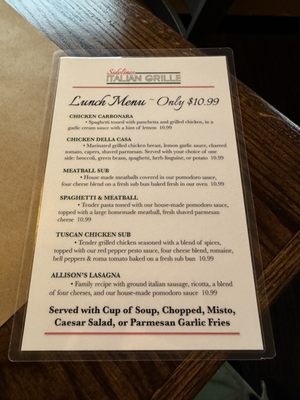 SIDELINES ITALIAN GRILLE - Updated July 2025 - 38 Photos & 63 Reviews ...