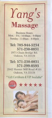 YANG’S MASSAGE - Updated September 2025 - 35 Photos & 158 Reviews ...