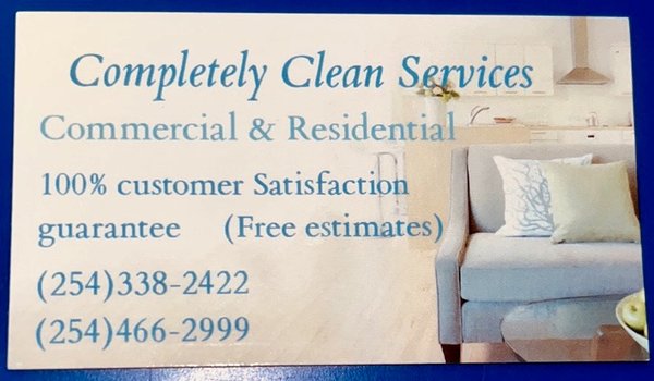 COMPLETELY CLEAN SERVICES - Updated July 2025 - Killeen, Texas - Home ...