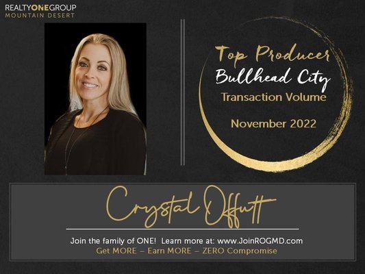 CRYSTAL OFFUTT- REALTY ONE GROUP MOUNTAIN DESERT - Updated June 2025 ...