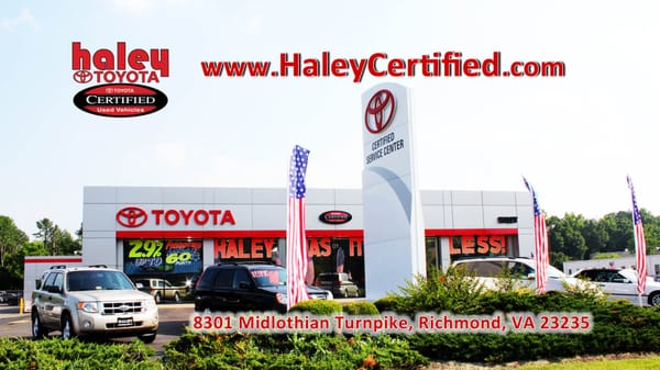 HALEY TOYOTA CERTIFIED PRE-OWNED CENTER - Updated December 2024 - 55 ...